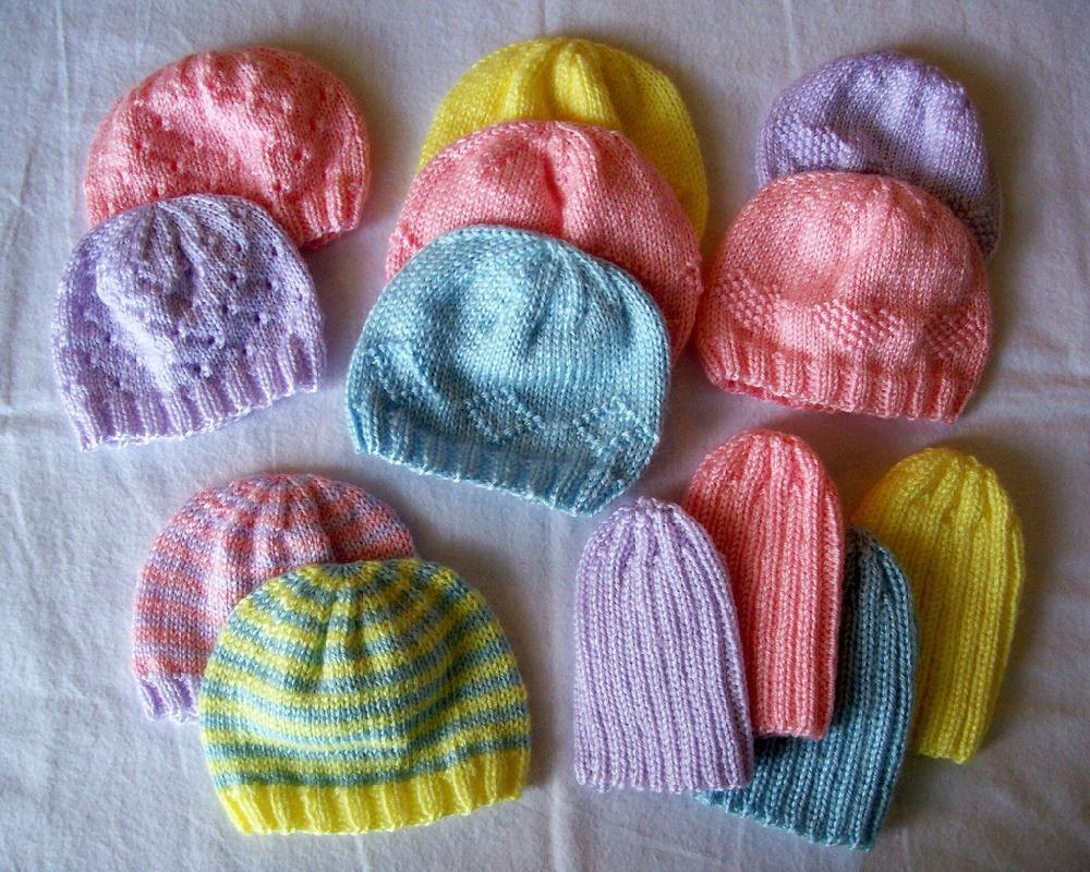 Knit Some Preemie Hats For Charity The Spinners Husband